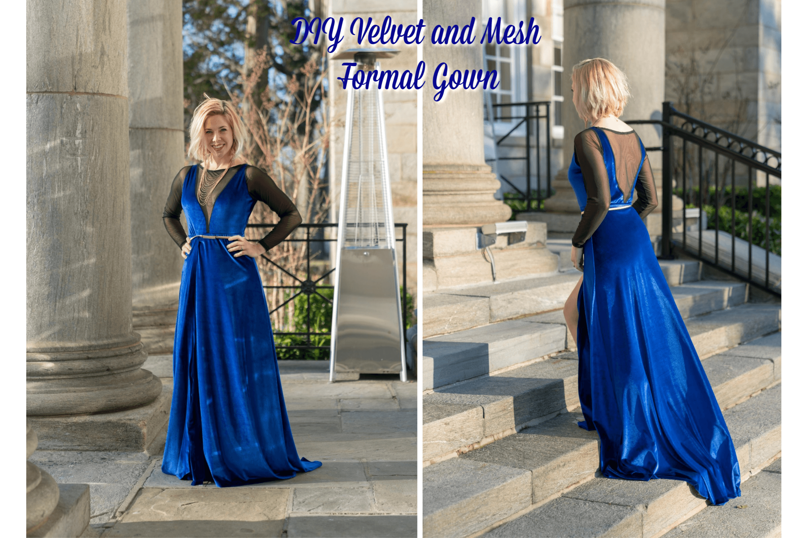 Burlap Prom Dress