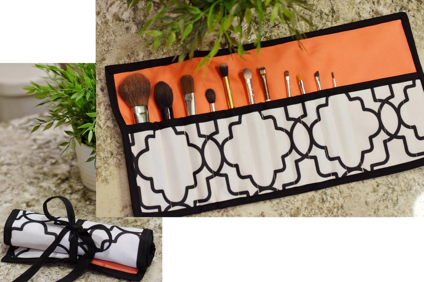 DIY Makeup Brush Case Tutorial