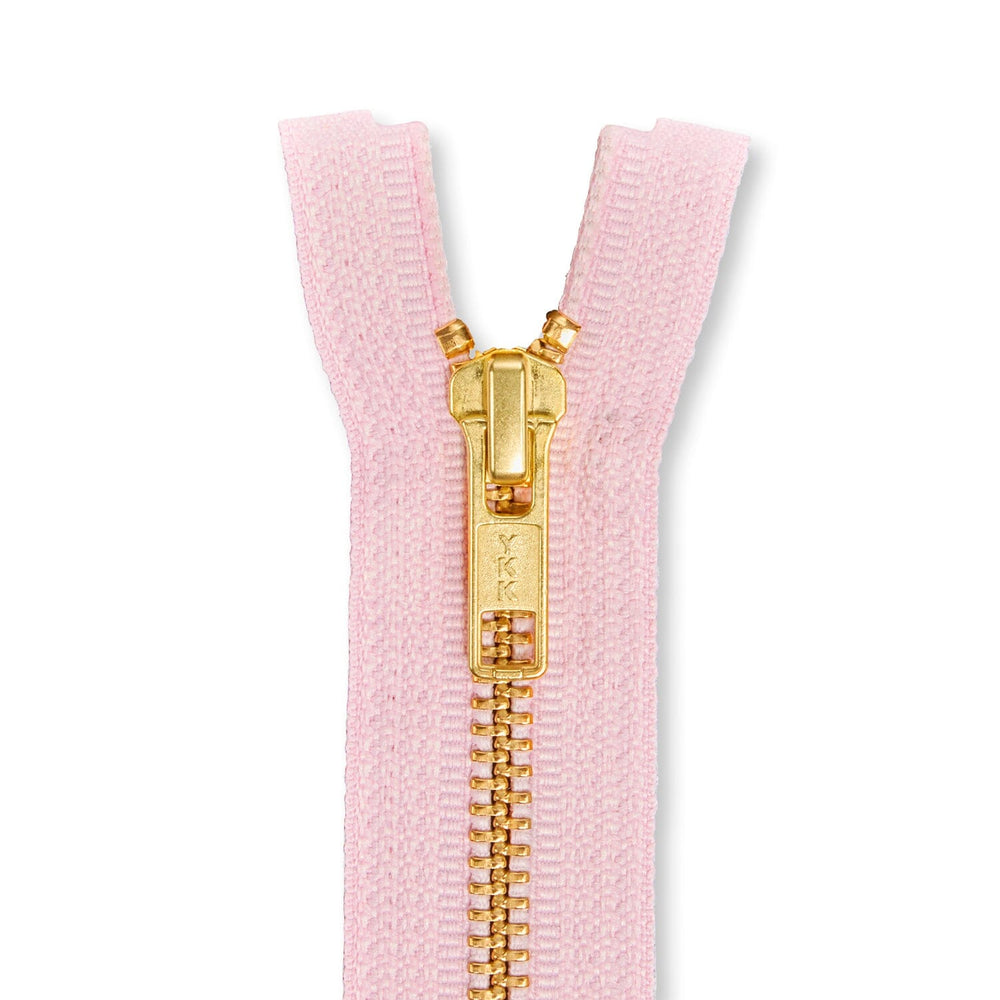 YKK #5 Brass Separating Zipper | Fabric Wholesale Direct
