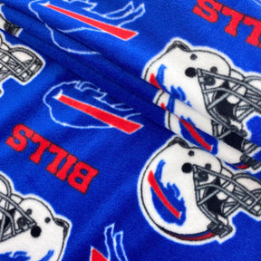 Buffalo Bills Fleece Fabric By The Yard