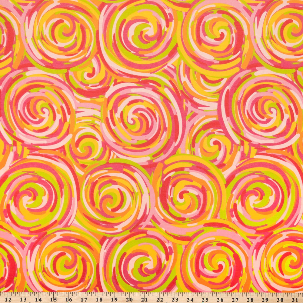Art Swirl Broadcloth Fabric