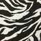 Zebra Print Cotton Polyester Fabric Broadcloth 60" Wide