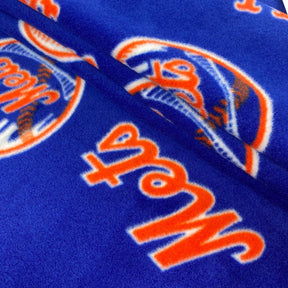 New York Mets Fleece Fabric By The Yard
