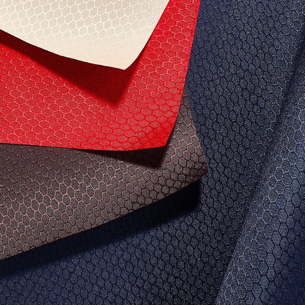 Ottertex Solution Dyed PU Waterproof Hexagon Grid Ripstop