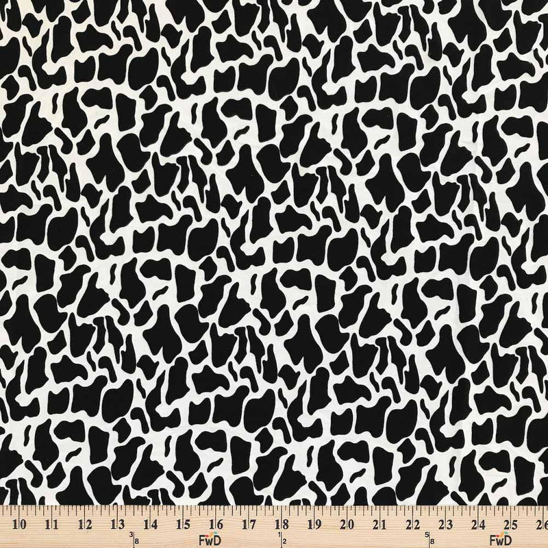 Dalmatian Printed DTY Brushed (8-1) Fabric