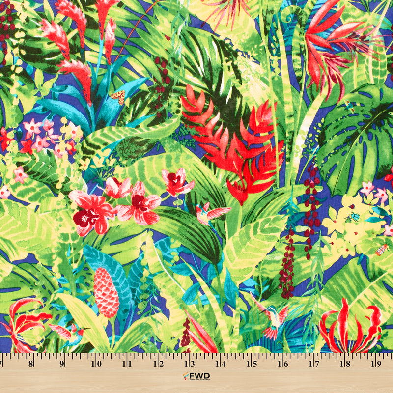 Ottertex Waterproof 70D (1.9oz) DWR PU Nylon Ripstop - Jungle