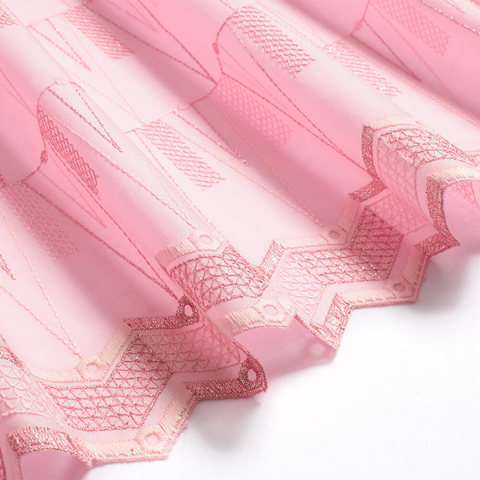 Metallic Embroidered Eyelet Fabric | Fabric Wholesale Direct