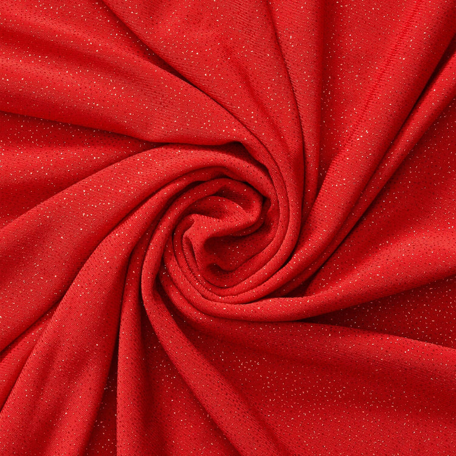 Glitter ITY Knit Jersey Fabric By The Yard