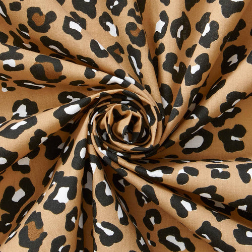 Cheetah Printed Broadcloth Fabric