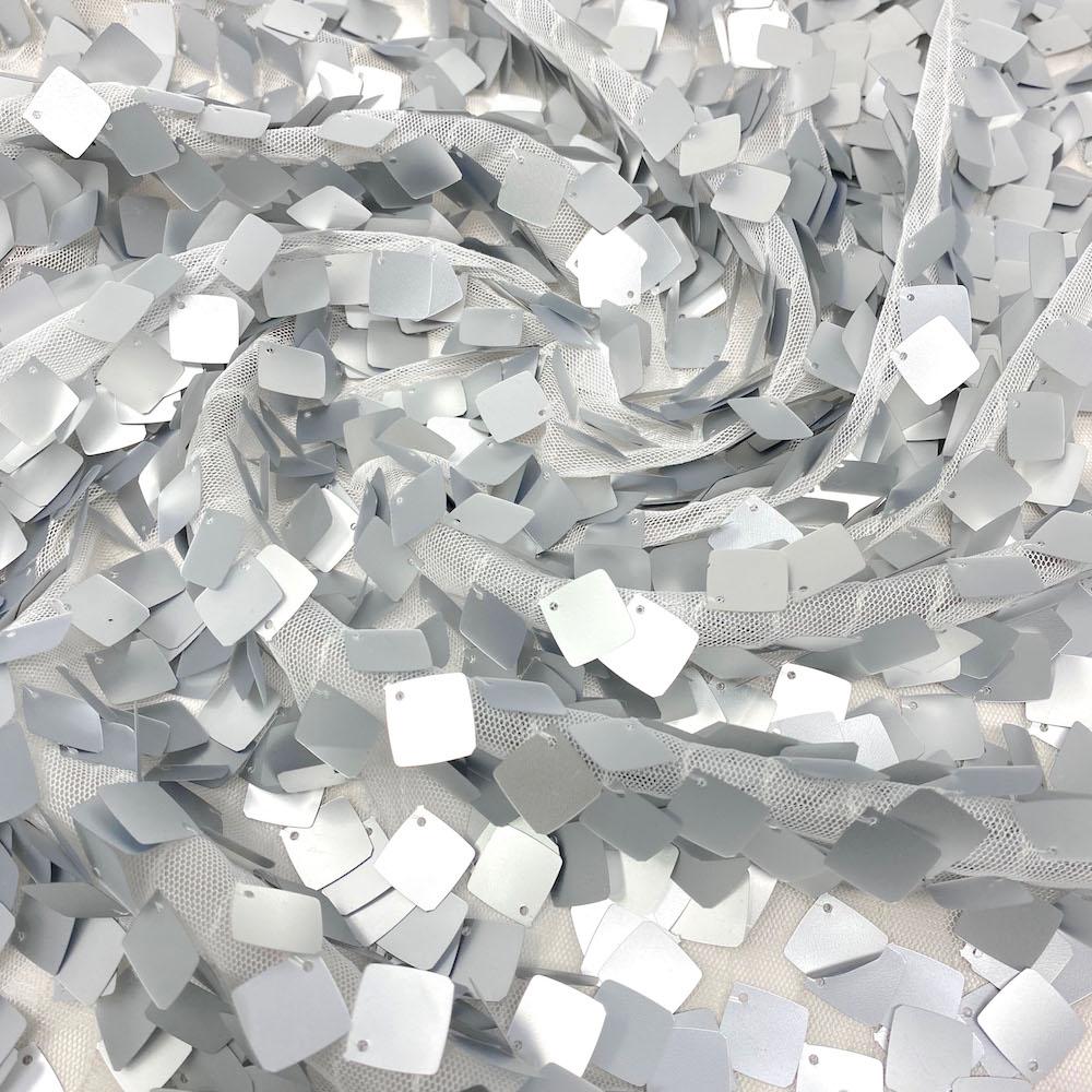 Square Dangling Sequins Fabric 52" Wide Sold By The Yard ON SALE NOW