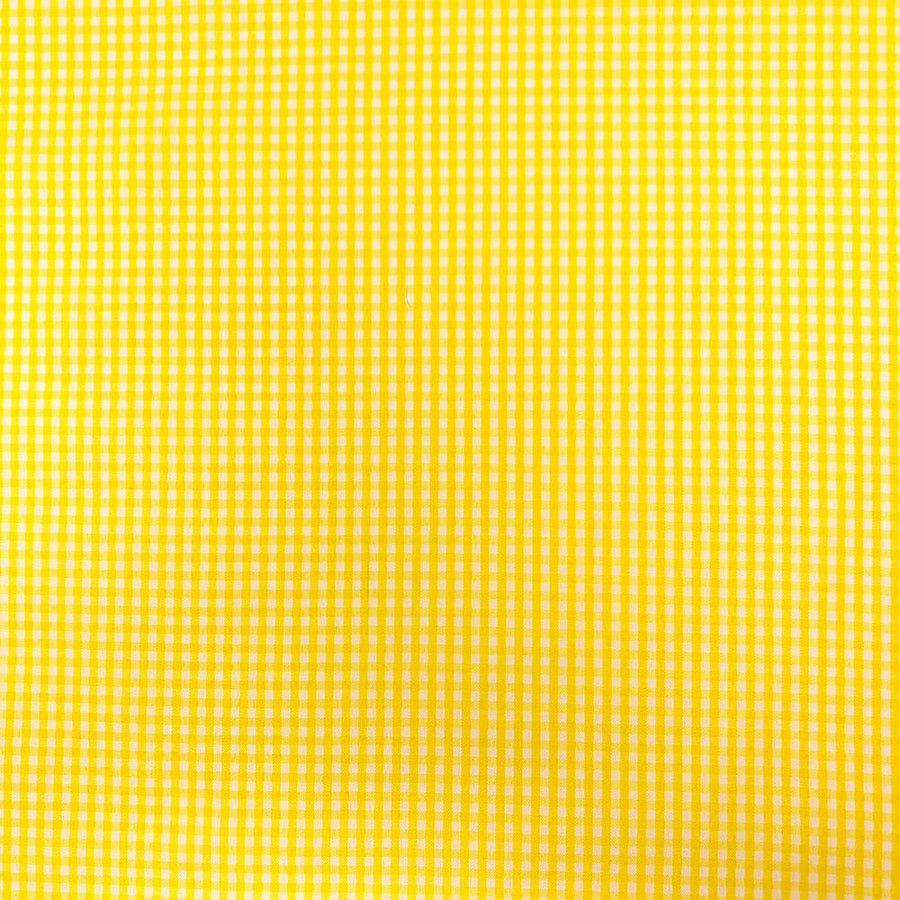 2 mm Gingham Check Plaid Polyester Cotton Poplin